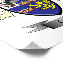 Greer Family Crest Coat of Arms Poster | Zazzle