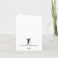 Greeting Card with Stick Man and Yay! | Zazzle