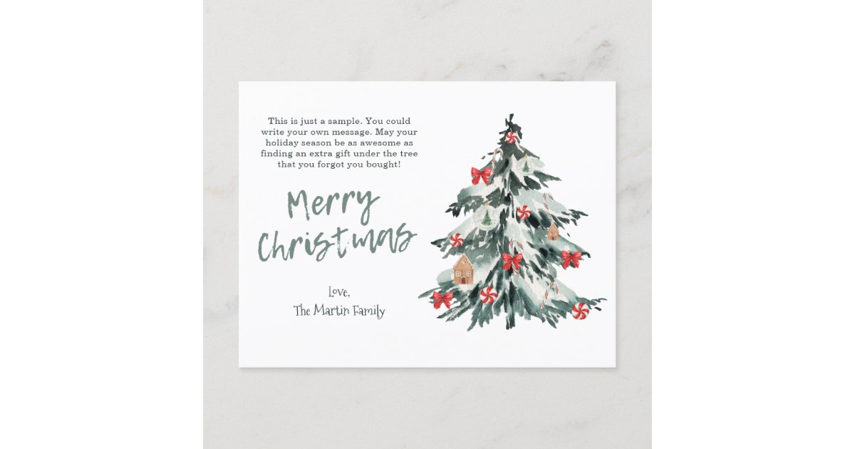 Greeting Cards For Christmas Postcard | Zazzle