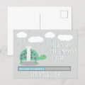 Greeting cards Get well Soon Turtle Cartoon | Zazzle