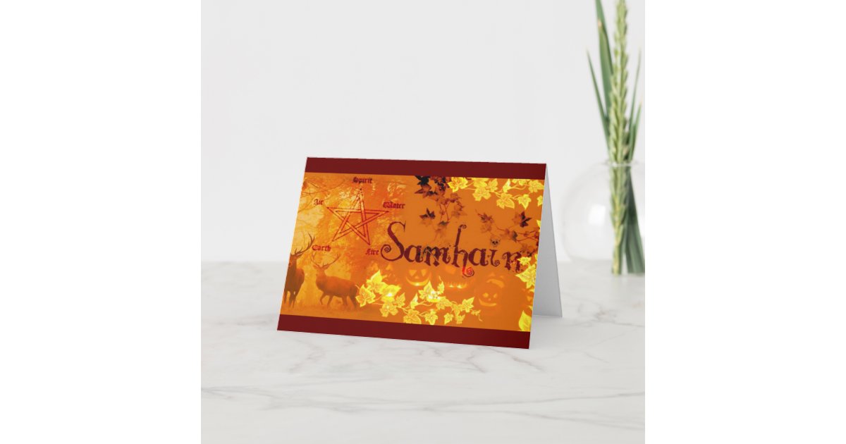 Greeting Cards: Samhain Card | Zazzle