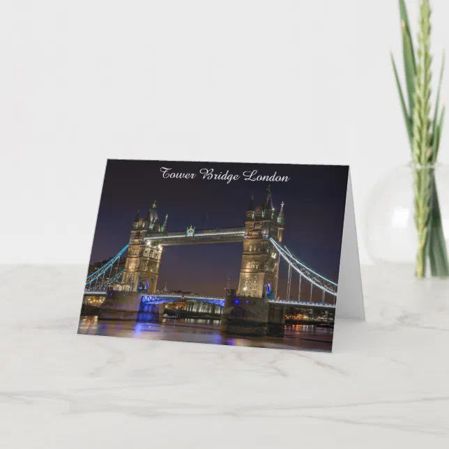 Greeting Cards -Tower Bridge London | Zazzle