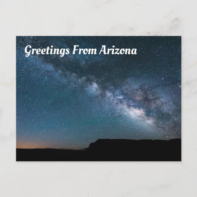 Greetings From Arizona Astronomy Postcard | Zazzle