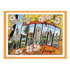Greetings From Georgia Postcard | Zazzle.com