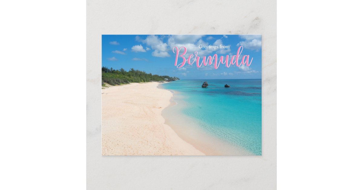 Greetings from Bermuda Scenic Postcard | Zazzle