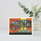 Greetings From Cheyenne Wyoming US City Postcard | Zazzle