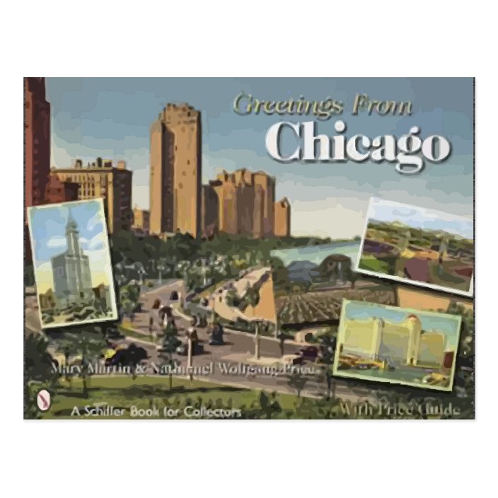Greetings from Chicago Postcard | Zazzle.com
