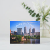 Greetings From Cleveland Postcard | Zazzle