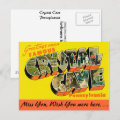 Greetings from Crystal Cave Postcard | Zazzle