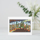 Greetings from Hollywood! Postcard | Zazzle
