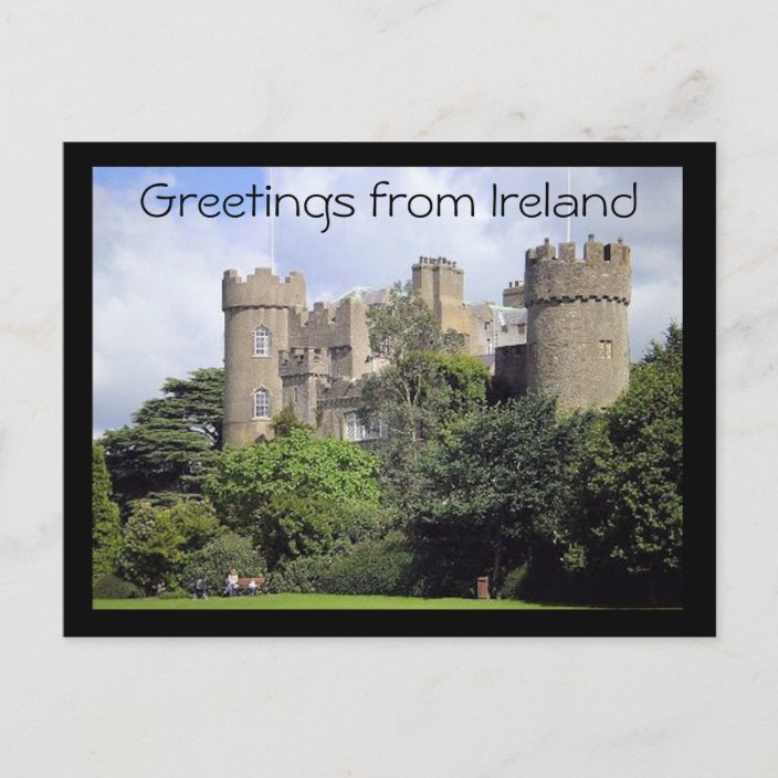 Greetings from Ireland postcard | Zazzle.com