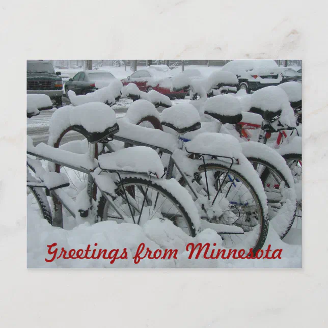 Greetings from Minnesota Postcard | Zazzle