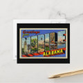 Greetings from Mobile Alabama Postcard | Zazzle