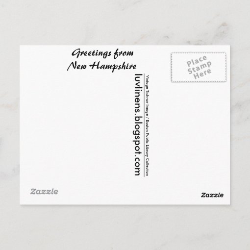 Greetings from New Hampshire Postcard | Zazzle