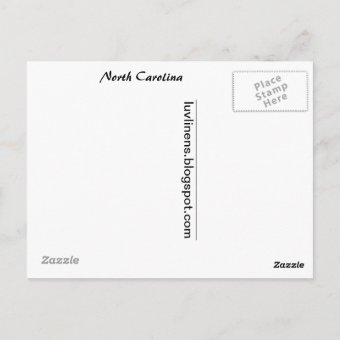 Greetings from North Carolina Postcard | Zazzle