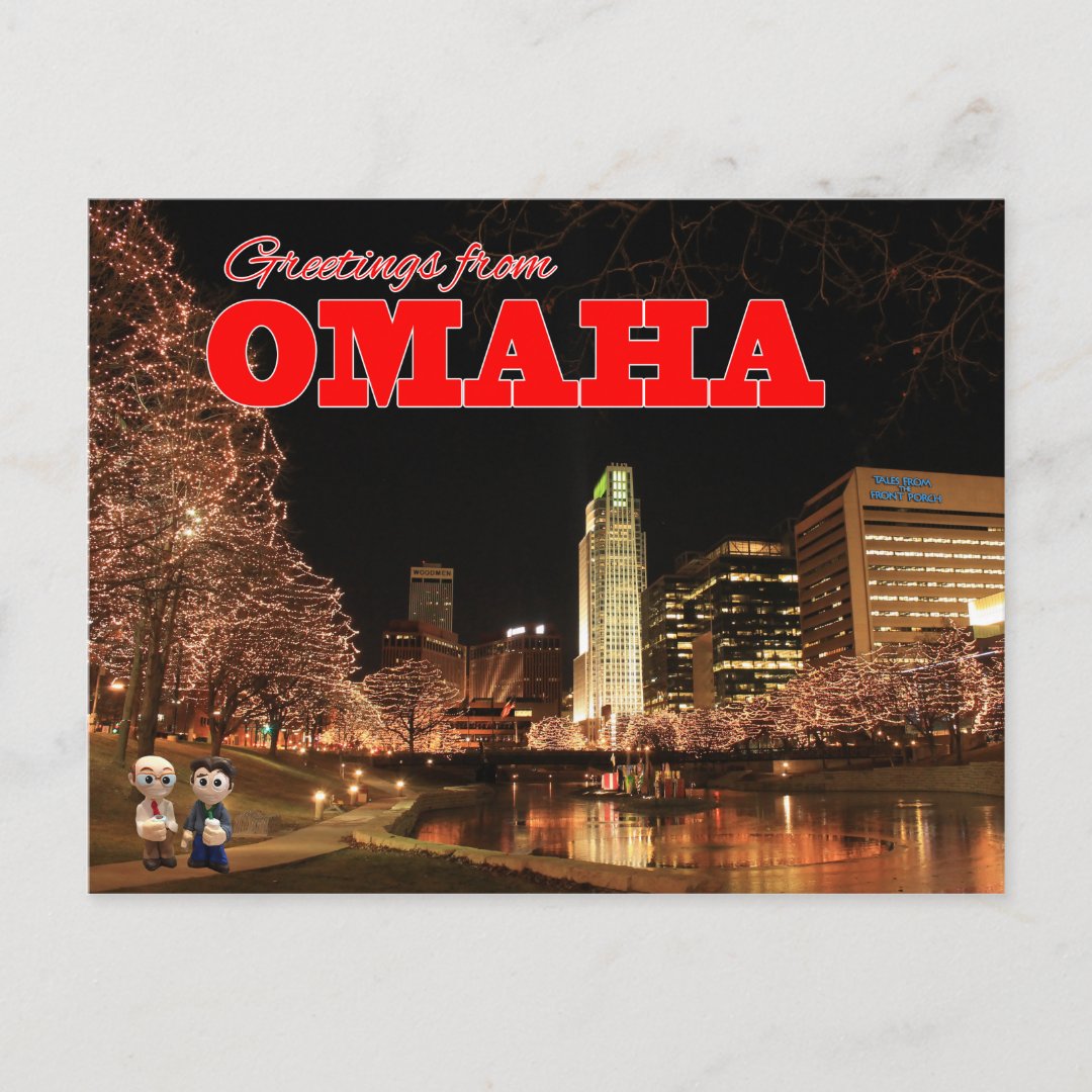Greetings From Omaha Tales Postcard | Zazzle