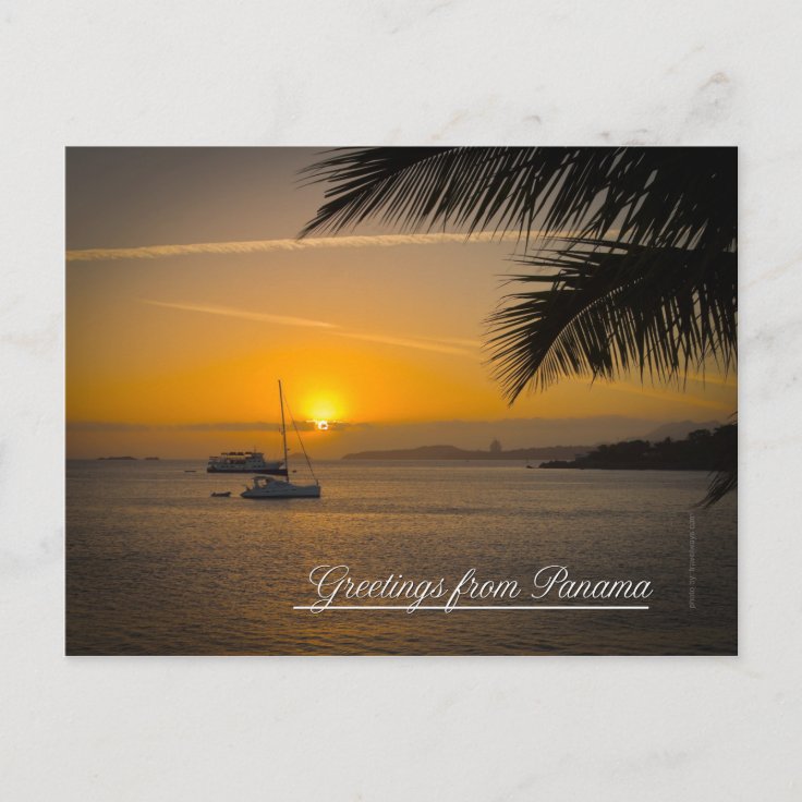 Greetings from Panama postcard | Zazzle