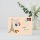 Greetings from Paris Postcard | Zazzle
