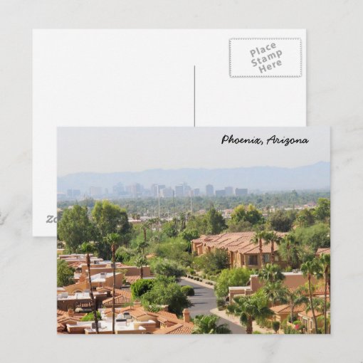 Greetings from Phoenix, AZ Postcard | Zazzle