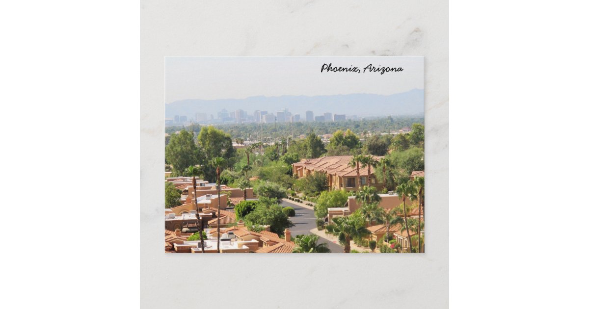 Greetings from Phoenix, AZ Postcard | Zazzle