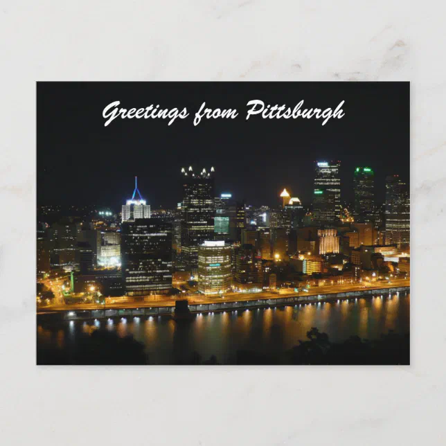 Greetings from Pittsburgh Postcard | Zazzle