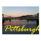 Greetings from Pittsburgh, PA Postcard | Zazzle.com