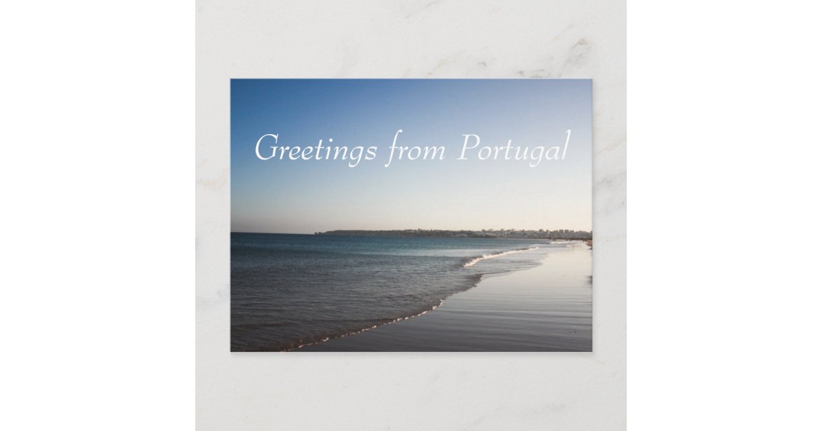 Greetings from Portugal Postcard | Zazzle