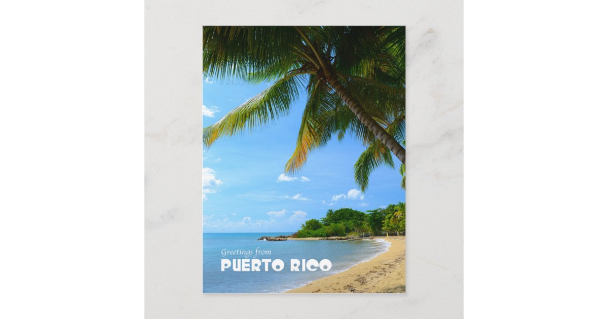 Greetings From Puerto Rico - POSTCARD | Zazzle