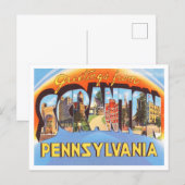 Greetings from Scranton, Pennsylvania Travel Postcard | Zazzle