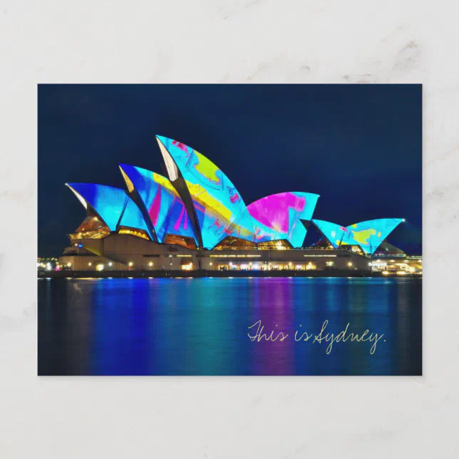Greetings from Sydney Postcard | Zazzle