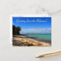 Greetings from the Bahamas! Postcard | Zazzle