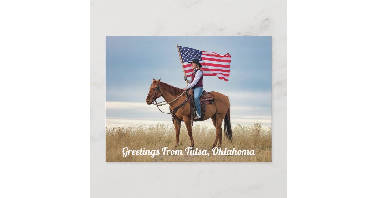 Greetings From Tulsa, Oklahoma Postcard | Zazzle