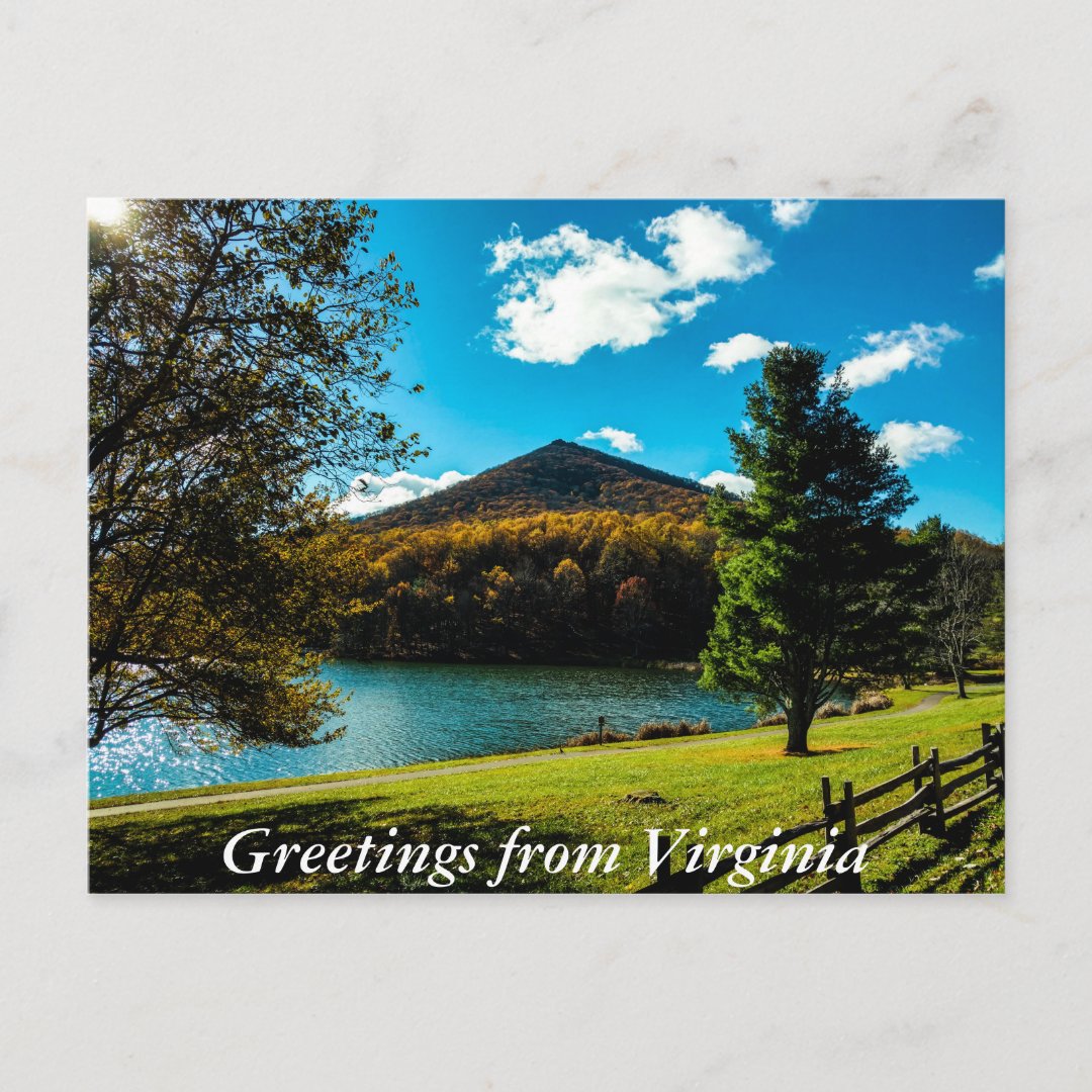 Greetings From Virginia Postcard | Zazzle