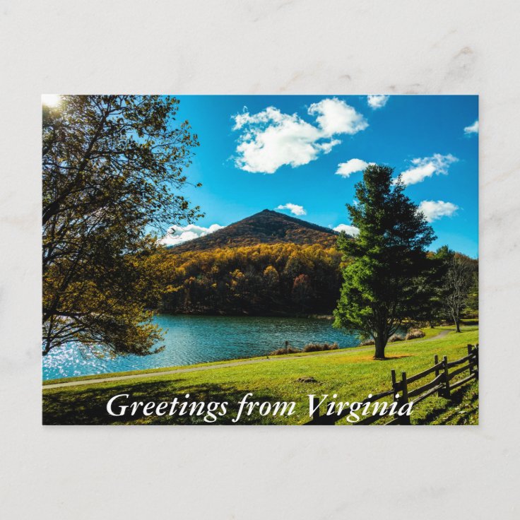 Greetings From Virginia Postcard | Zazzle