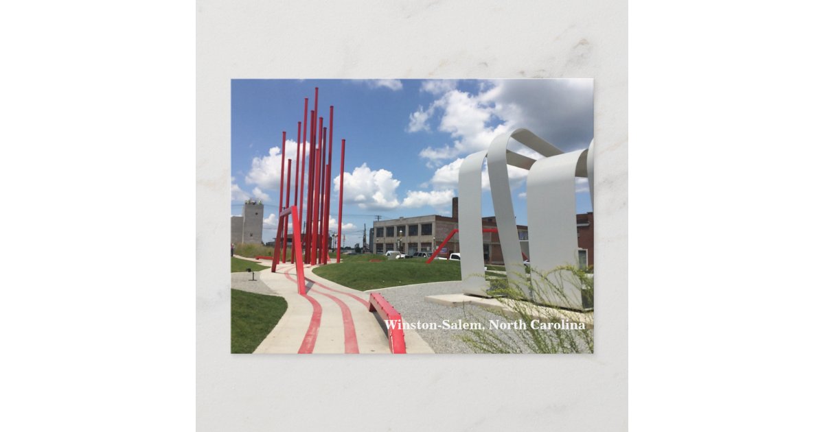 Greetings from Winston-Salem, NC. Postcard | Zazzle