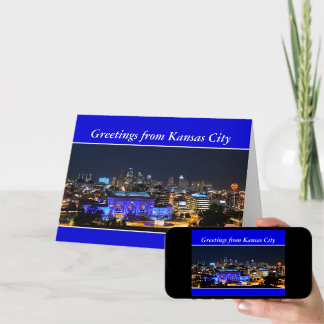 Greetings, Kansas City Union Station Card | Zazzle