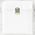 GREGORY FAMILY CREST - GREGORY COAT OF ARMS CLASSIC ROUND STICKER | Zazzle