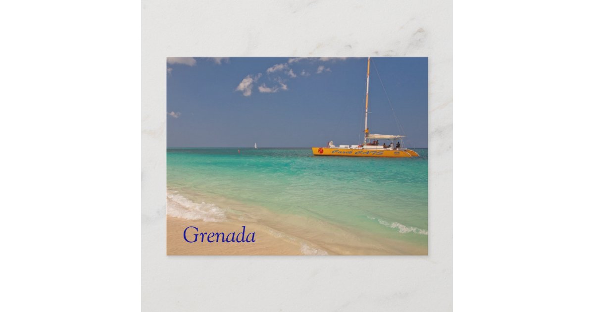 Grenada Beach Postcard | Zazzle