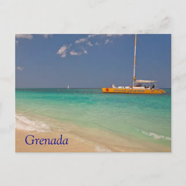 Grenada Beach Postcard | Zazzle