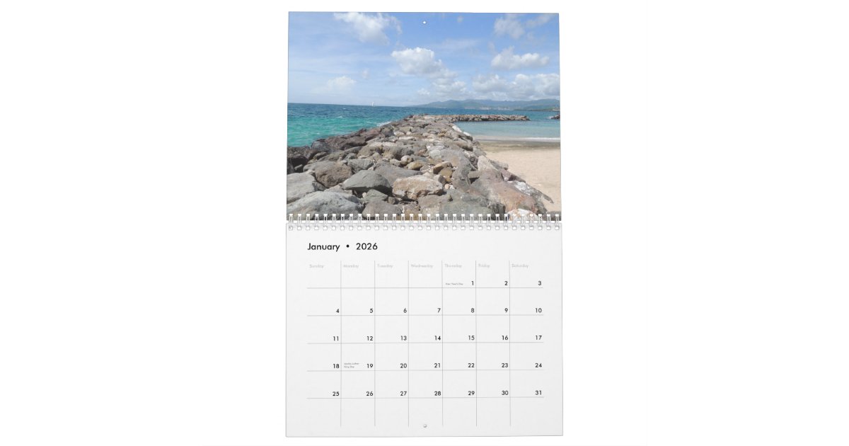 Grenada Caribbean Calendar | Zazzle