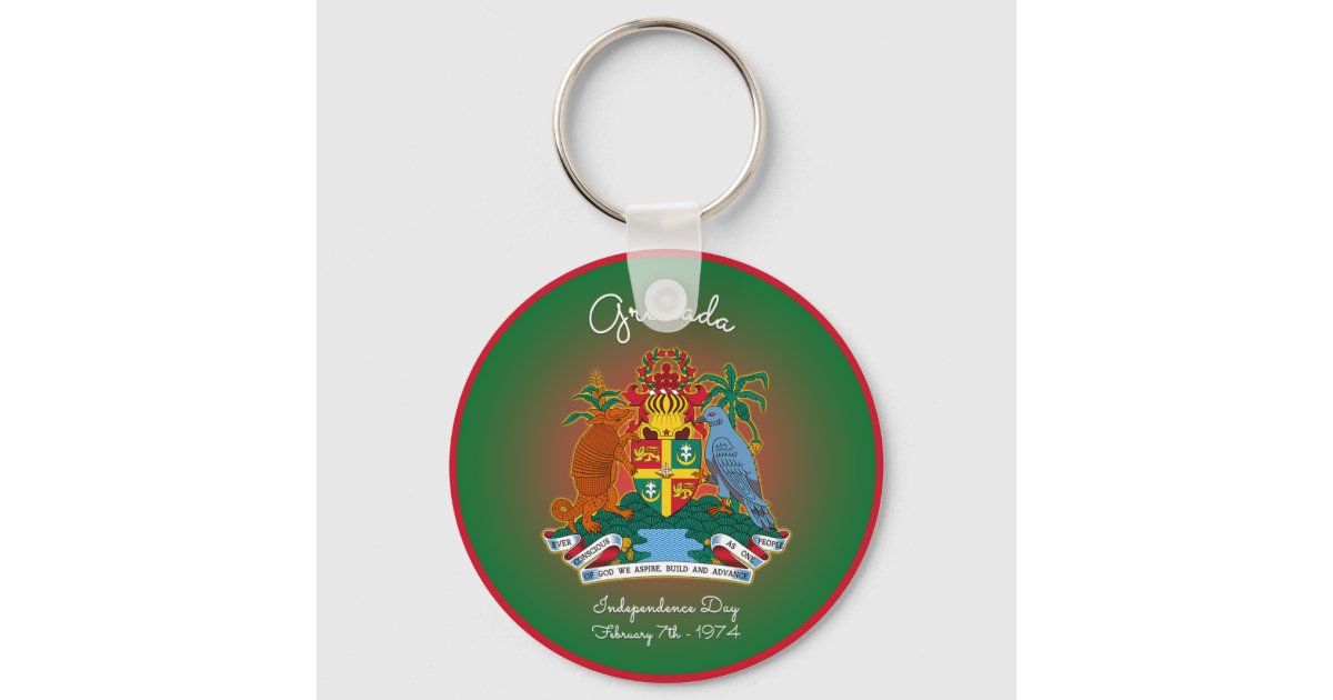 Grenada Coat of Arms Keychain | Zazzle