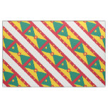 Grenada Flag Fabric | Zazzle