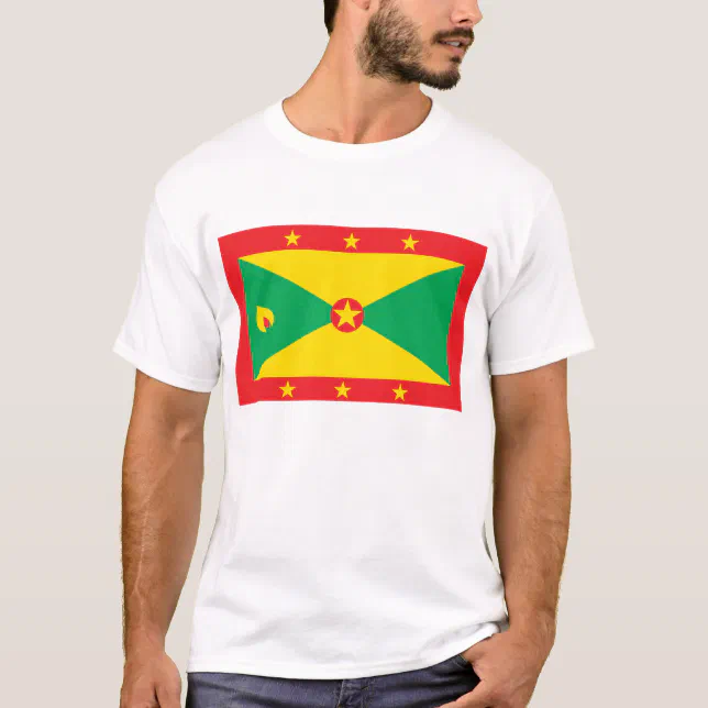 Grenada Flag T-shirt | Zazzle