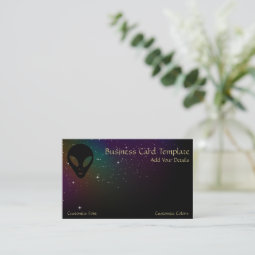 Grey Alien - Logo Ancient Alien Business Card | Zazzle
