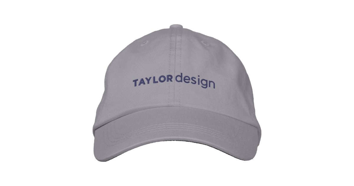Grey Baseball Cap | Zazzle