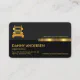 Grey Black Retro Columns Logistics Manager Business Card | Zazzle