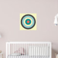 Grey Combination Bullseye by Shirley Taylor Poster | Zazzle