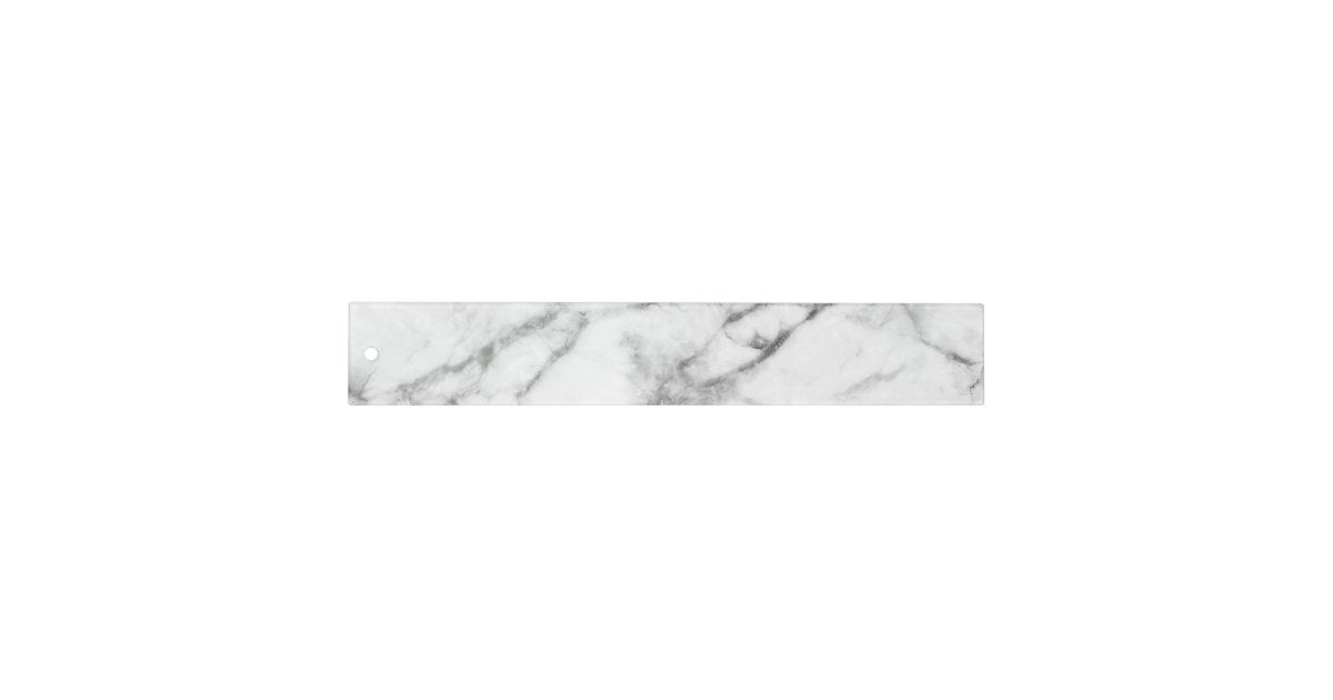 Grey Marble Ruler | Zazzle