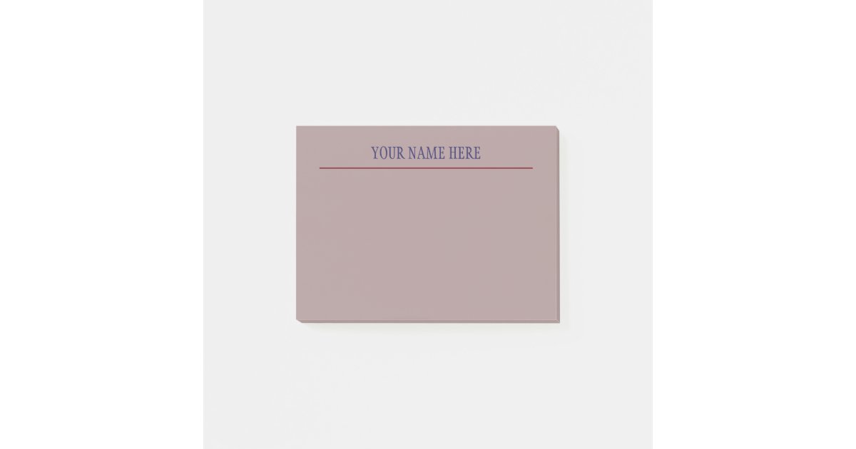 Grey Post-It Notes | Zazzle.com