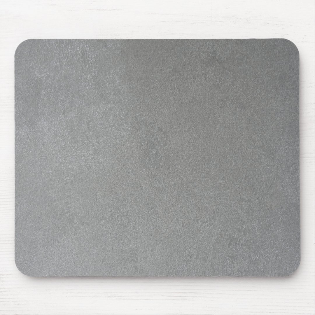 GREY SUEDE MOUSE PAD | Zazzle